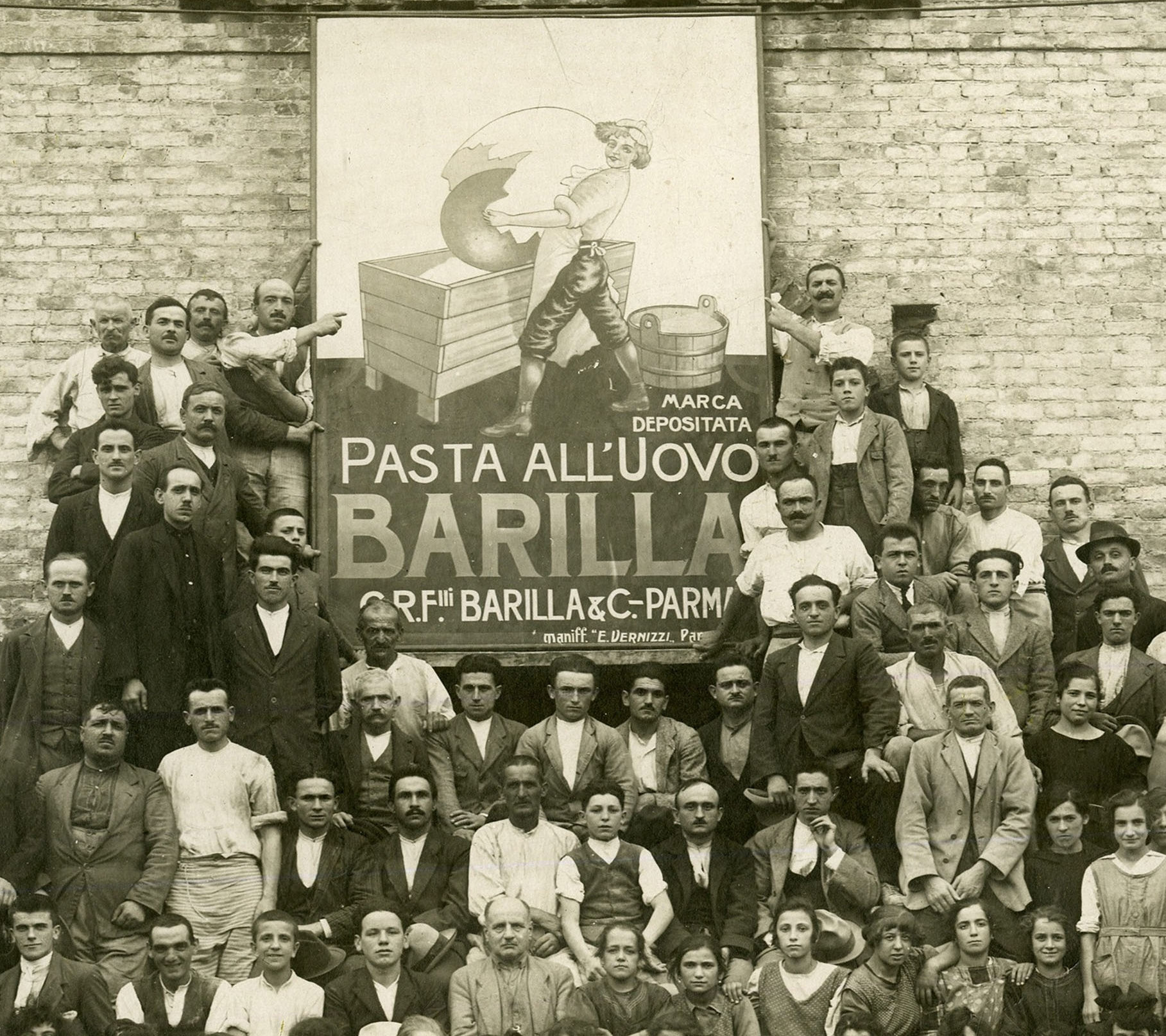 The first Barilla logo - Archivio Storico Barilla